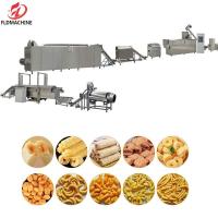 China Low Consumption Chocolate Core Filling Inflating Rice Cereal Puffs Snack Food Machine for sale