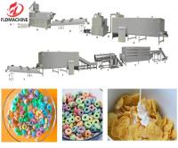 China 100-500kg Breakfast Cereal Corn Flakes Snack Food Extruder Machine/Production Line/Processing Line for sale