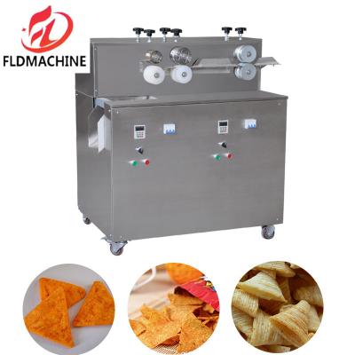 China Stainless Steel Fried Cheetos Cheese Curls Twist Snacks Extruder Equipment Customized for sale
