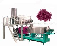China Performance Fish Feed Food Pellet Making Extruder Machinery with FUJI Electric Parts for sale