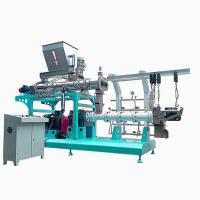 China Automatic Best Price Floating Fish Feed Pet Food Pellet Making Machine Extruder Production Line for sale