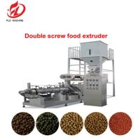 China Floating Sinking Fish Feed Pellet Making Machine Aquatic Feed Bulking Production Line for sale