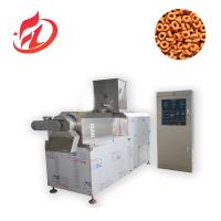 China 1200cm * 230cm * 250cm Rice Flour Cereal Corn Flakes Food Extruder Manufacturing Plant for sale