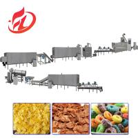 China SLG65-III Crispy Corn Flakes Bar Production Line for 20 or 40 Container Loading for sale