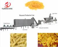 China High Efficiency Stainless Steel Fusilli Spiral Noodle Pasta Macaroni Spaghetti Pasta Extruder Making Machine for sale