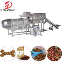 China Advanced Floating Fish Food Pellet Production Line for 1-1.2t/H Capacity and 2-3 Workers for sale