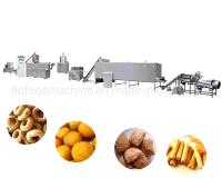 China Mini Puffed Corn Rice Snacks Food Extruder Machines Corn Puffed Snack Making Machine for sale