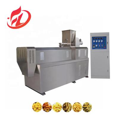 China Extruded Corn Puff Cheese Ball Making Machine Snack Machinery for sale