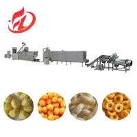 China Extruded Corn Puff Cheese Ball Making Machine Snack Machinery for sale