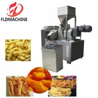 China Factory Quality Fried Nik Naks/ Kurkure / Cheetos Snacks Making Extruder Frying Kurkure Production Line for sale