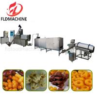 China Customized Puffed Corn Snacks Making Machine with 100-150kg/H Capacity on Promotion for sale