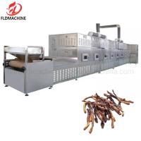 China WB Model Stainless Steel Microwave Tunnel Dryer for Food Drying Althea and Cardamom for sale