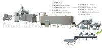 China Dry Dog Pet Food Extruder Making Machine with 250kg/Hr Capacity powered by Corn Flour for sale