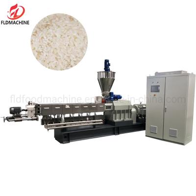China Twin Screw Extruder 200kg Frk Rice Production Making Machines Artificial Rice Extrusion Plant for sale