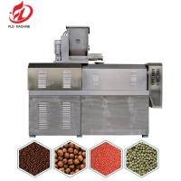 China Corn Wheat Starch Meat Floating Fish Feed Pellet Extruder 2-3 Workers Required for Output for sale