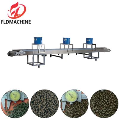 China 35*4.0*5.0 Stainless Steel and Carbon Steel Automatic Talapia Fish Feed Production Plant for sale