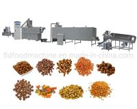 China 250kg/Hr Capacity Customized Automatic Dog Cat Pet Food Making Machines Feed Pellet Production Line for sale