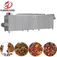 China 250kg/Hr Capacity Customized Automatic Dog Cat Pet Food Making Machines Feed Pellet Production Line for sale
