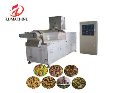 China Twin Screw Extrusion Pet Food Machine for Customized Production for sale