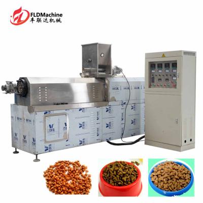 China 5600.000kg Gross Weight Large Scale Pet Cat Dog Food Fish Feed Making Equipment for sale