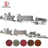 China Shrimp Bird Pet Dog Cat Food Production Equipment Extruder Control Cabinet 100-1500kg/H for sale