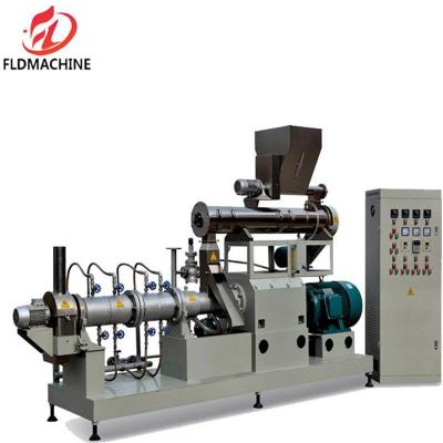 China Wet Expansion Fish Feed Pellet Making Machine with Delta Inverter Motor Speed Control for sale
