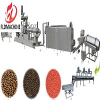China Wet Expansion Fish Feed Pellet Making Machine with Delta Inverter Motor Speed Control for sale