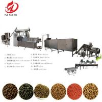 China Floating Fish Feed Production Machine/Screw Press Fish Food Pellet Making Machine for sale