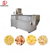 China Stainless Steel Food Grade Materials Extruded Puffed Snack Cheetos Puffs Process Line for sale