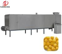 China Electric Inverter Controlled Fully Automatic Puff Extruded Corn Snacks Food Making Production Line for sale