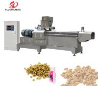 China Twin Screw Aqua Food Pellet Extruder Machinery Plant Manufactured by Jinan Fld Company for sale