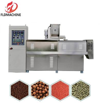 China 2-3 Workers Needed Full Automatic Jinan Trout Fish Food Fish Feed Processing Machinery Line for sale