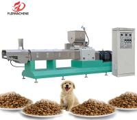 China SLG90 Stainless Steel Pet Food Extruder Processing Machine Line with Dry Pet Dog Food for sale
