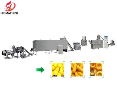 China High Quality Made in China Automatic Food Making Puffed Rice Corn Puffed Snack Extruder Machine at Factory Direct Price for sale