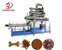 China Design 38CrMoAl Screw Material Pet Food Extrusion Machine with Delta Electric Parts for sale