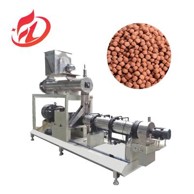 China Condition Floating Fish Feed Processing Machine Pet Food Making Food Production Line for sale