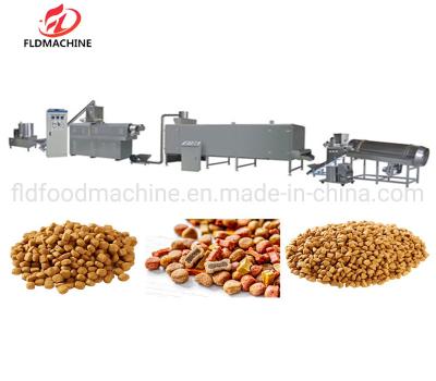 China Automatic Grade Automatic Professional Floating Pet Feed Pellet Cat Dog Food Making Machine for sale