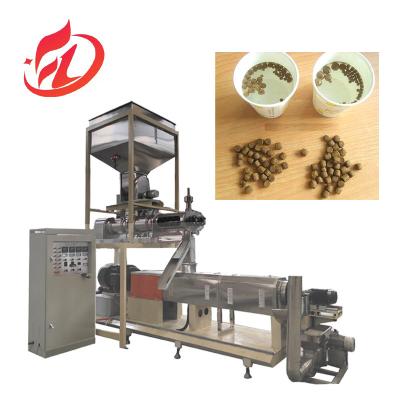 China 35*4.0*5.0 Automatic Floating Fish Feed Pellet Equipment Pet Food Machine for sale