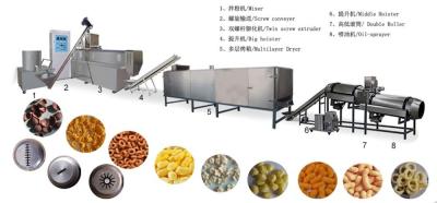China Corn Rice Puffed Expanded Snacks Food Production Line for sale