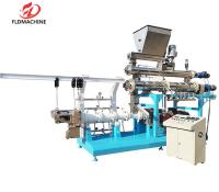 China Pet Food Extruder Manufacturers 30X2X4m Dry Pet Fish Feed Snacks Food Production Line for sale