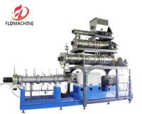 China Stainless Steel Pet Food Making Twin Screw Extruder Machine with 150kg/Hr Capacity for sale