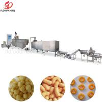 China Factory Produce Puffed Corn Cheese Ball Snack Food Making Production Machine Line for sale