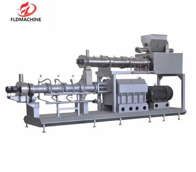 China High Capacity Dog Cat Fish Pet Food Making Equipment for Rings and Wheat Flour for sale