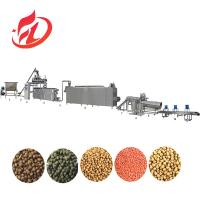 China 35*4.0*5.0 Fish Feed Production Line with 50kg Feed Mixer and Advanced Pellet Extruder for sale