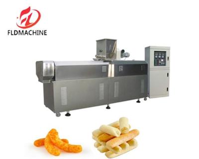 China Corn Flakes Process Sugar Coating Puffed Snacks Production Line with 200-250kg/H Capacity for sale