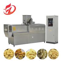 China Corn Puffed Food Snacks Making Machine Puffing Corn Snacks Extrusion Corn Strips Stick Production Line for sale