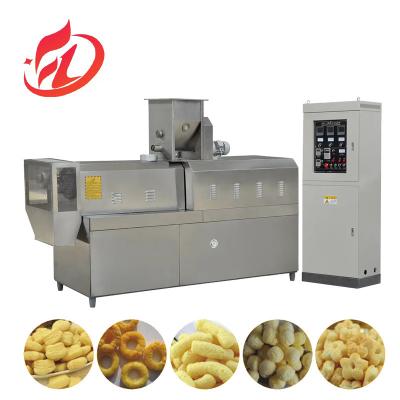 China Corn Puffed Food Snacks Making Machine Puffing Corn Snacks Extrusion Corn Strips Stick Production Line for sale