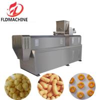 China Automatic Puffing Puffed Rice Corn Fried Snacks Production Line Fried Snack Pellet Processing Line for sale