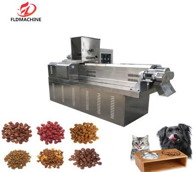 China Dry Nutritional Dog Food Extrusion Machine Pet Food Extruder with Advanced Technology for sale