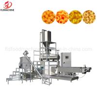 China SLG65-III Rice Flour Corn Puffed Extruder Snack Machine Expand Corn Snacks Food Machinery Production Line for sale